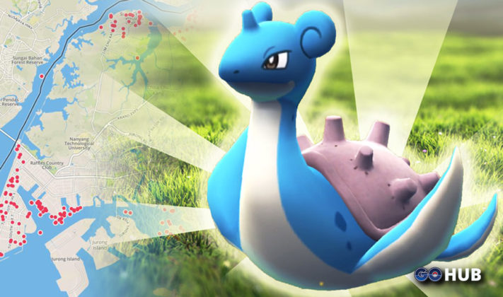 Lapras biome (spawn area) has been discovered! | Pokémon GO Hub