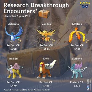 Field Research Quests December 2018 | Pokémon GO Hub
