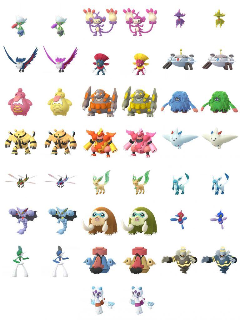 New Gen IV sprites leak in Pokemon GO's network traffic | Pokémon GO Hub