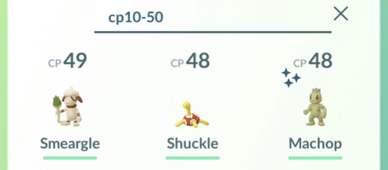 Pokémon Go Search Bar Strings Cheat Sheet | Pokémon GO Hub