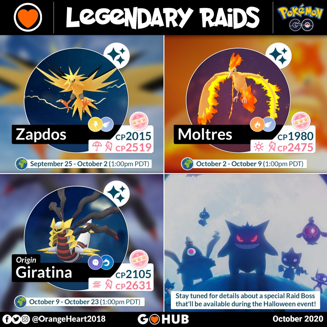 Pokémon GO October 2020 Events, Spotlights and Special Research ...