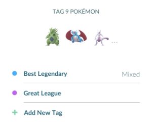 Pokémon GO Tagging - how to use tags, tag ideas, tips and tricks ...