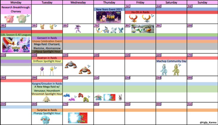 January 2021 Events in Pokémon GO | Pokémon GO Hub