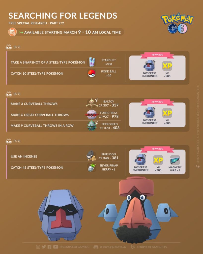 Searching for Legends Event | Pokémon GO Hub