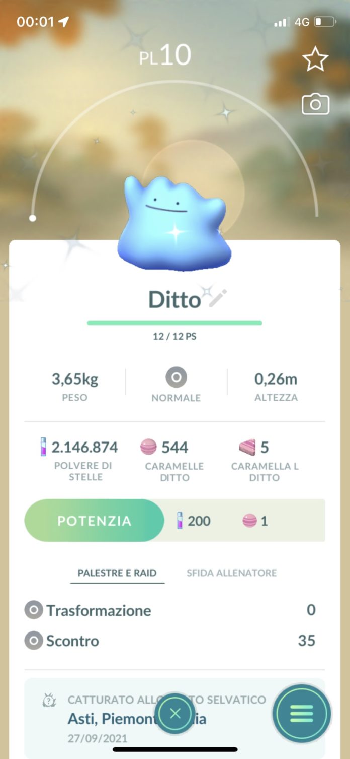 Shiny Ditto caught from a Shiny Drowzee? | Pokémon GO Hub