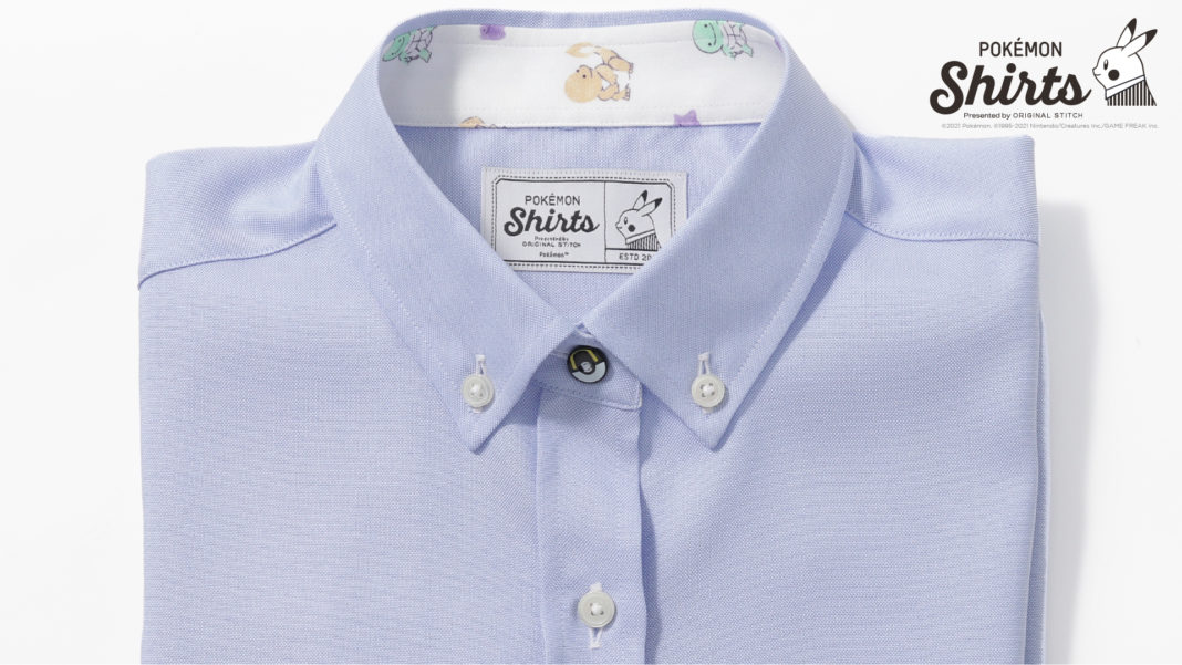 Original Stitch x Pokemon Company New Formal Shirts Release | Pokémon ...