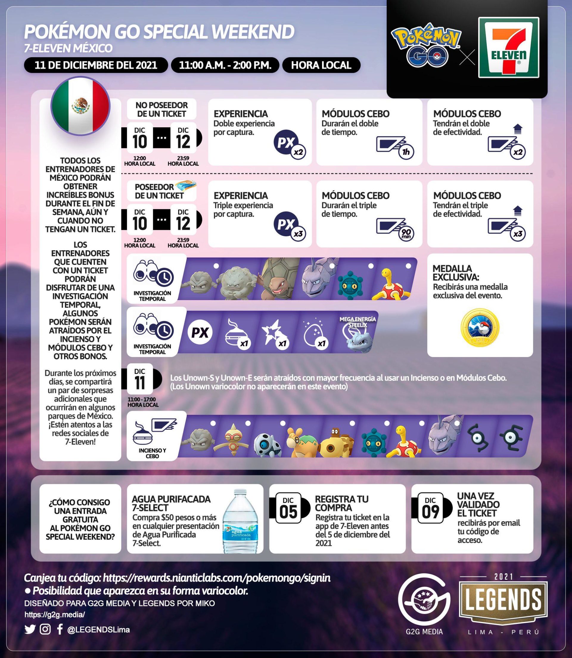 Mexico Special Pokémon GO Weekend featuring 7-Eleven | Pokémon GO Hub