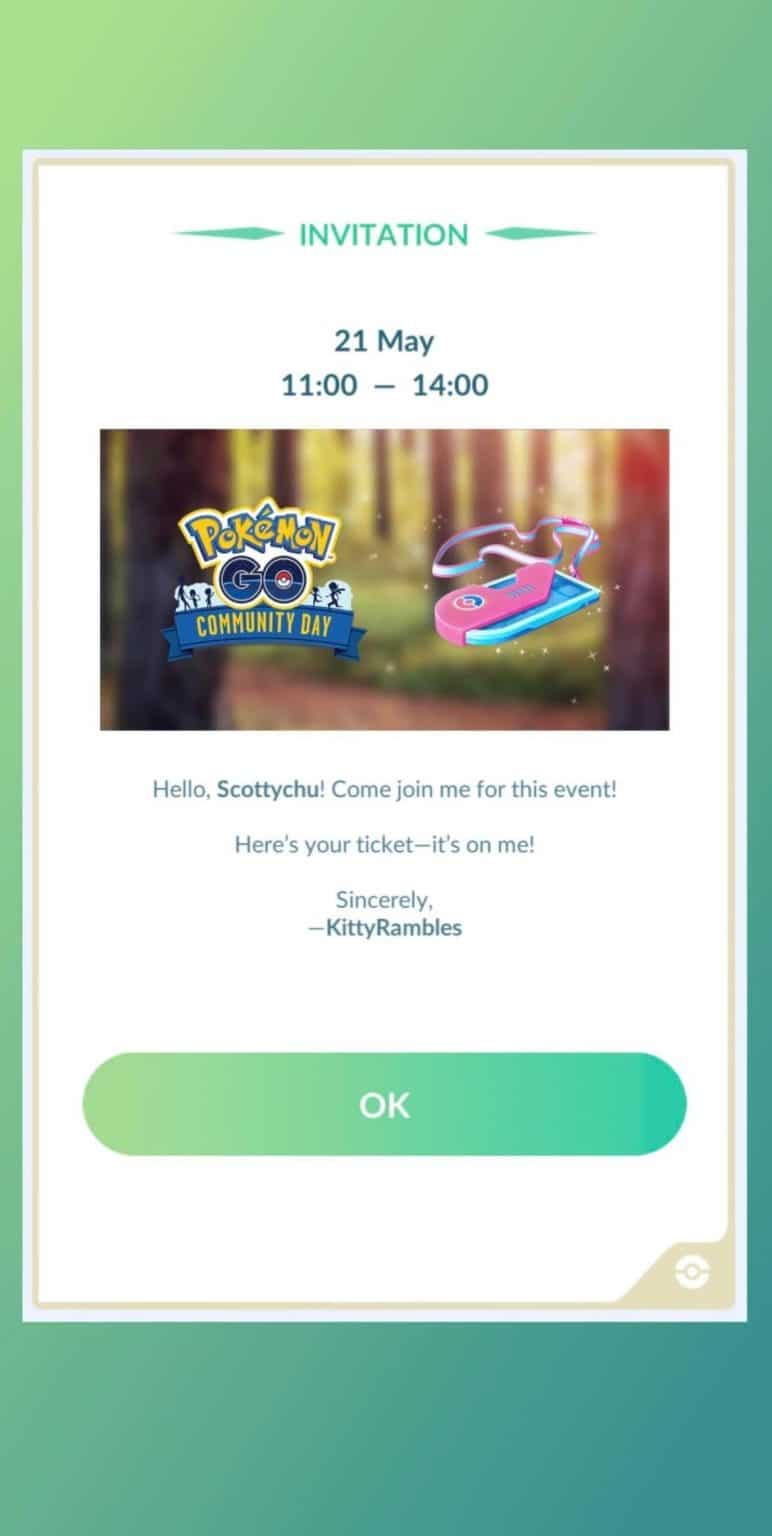 How to Gift an Event Ticket in Pokémon GO | Pokémon GO Hub