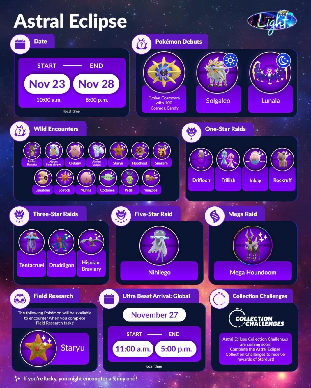 Pokémon GO Astral Eclipse Event | Pokémon GO Hub