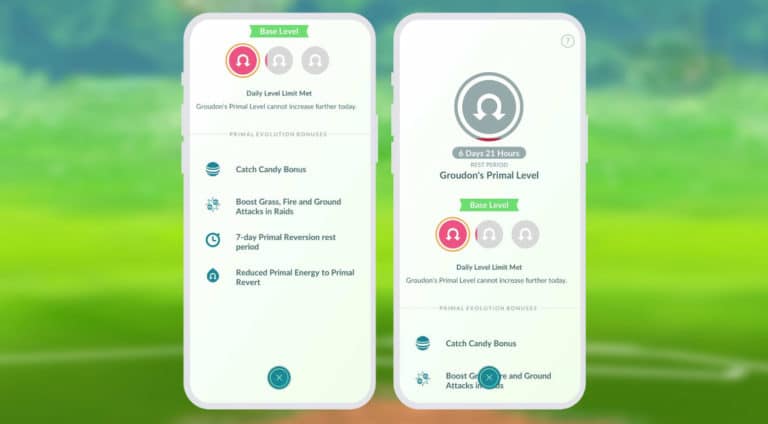 Pokémon GO Primal Reversion | Pokémon GO Hub