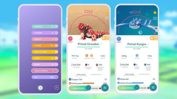 Pokémon GO Primal Reversion | Pokémon GO Hub