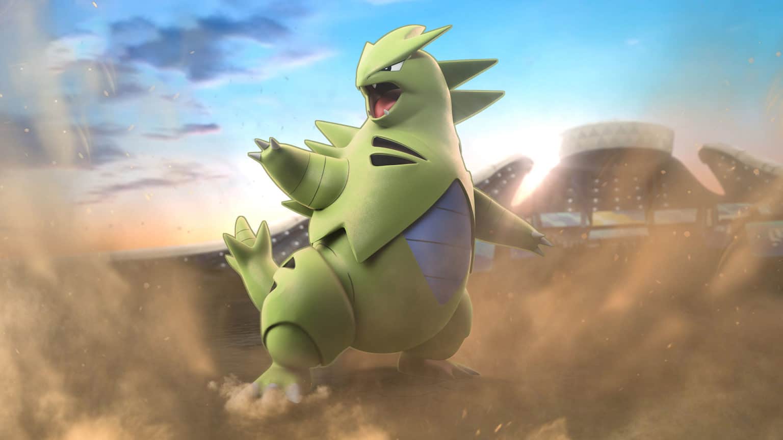 Tyranitar (and Mega Tyranitar) with Brutal Swing in Raids: The Dark ...