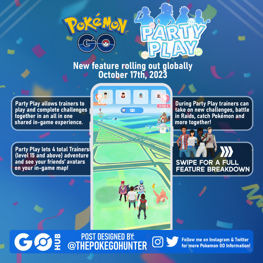 Pokémon GO Party Play is coming! | Pokémon GO Hub