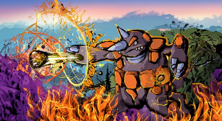 Shadow Rhyperior, Rampardos, Excadrill, Chandelure as Raid Attackers