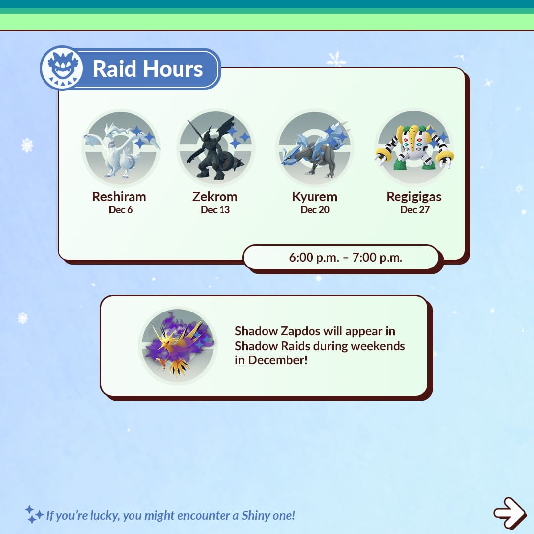Pokémon GO December 2023 Event Guide | Pokémon GO Hub