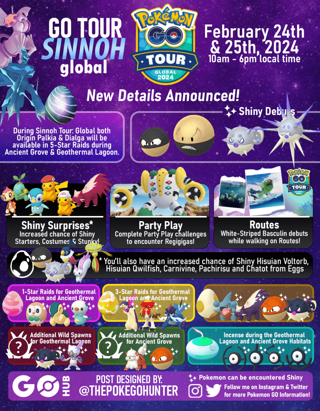 Pokémon GO Tour Sinnoh: Global | Pokémon GO Hub
