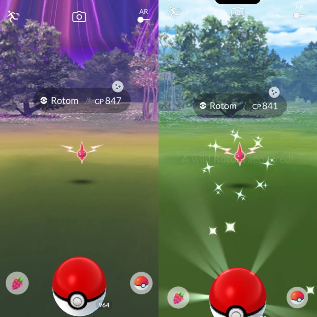 LA Shiny Reports: Rotom and White Striped Basculin | Pokémon GO Hub