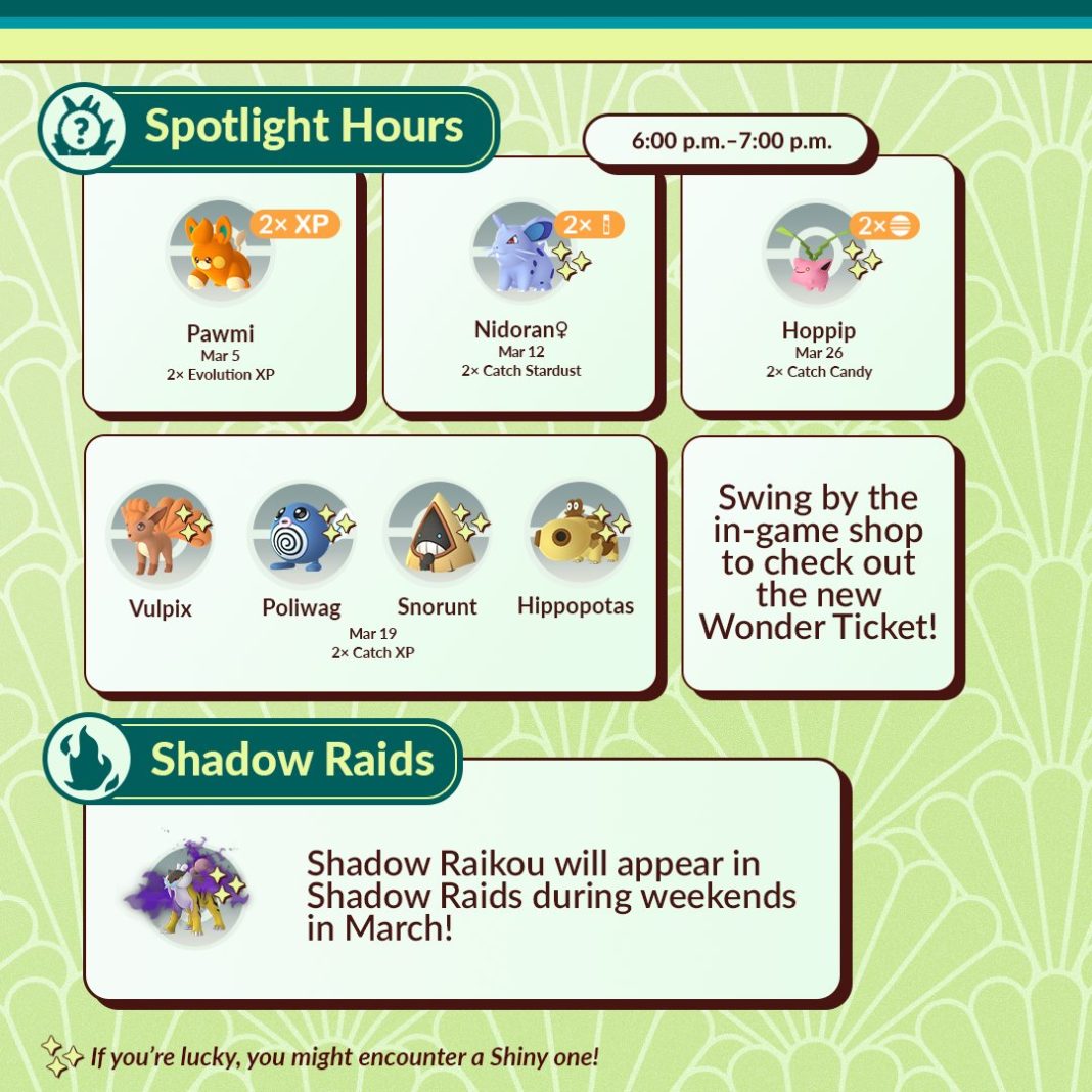 Pokémon GO March 2024 Event Guide | Pokémon GO Hub