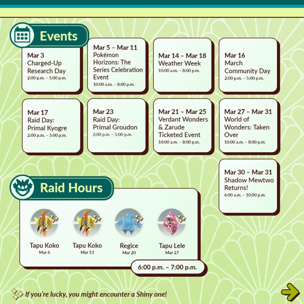 Pokémon GO March 2024 Event Guide | Pokémon GO Hub