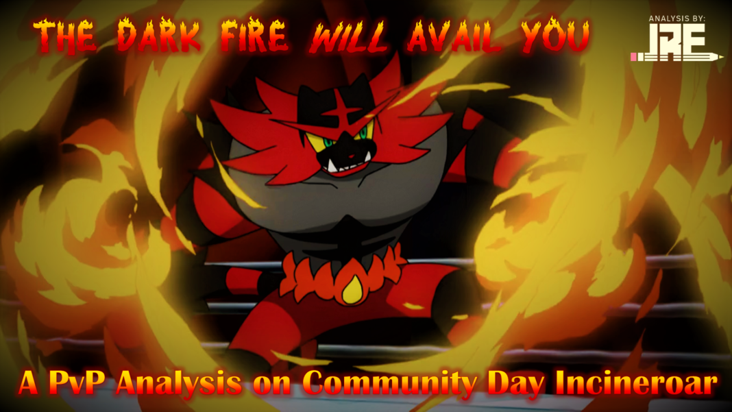 Dark Fire: A PvP Analysis on Community Day Incineroar | Pokémon GO Hub