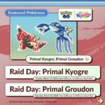 Primal Kyogre and Primal Groudon Raid Days announced | Pokémon GO Hub