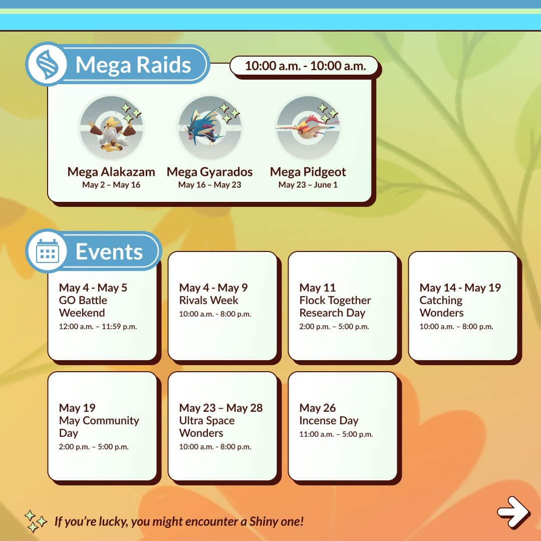 Pokémon GO May 2024 Event Guide | Pokémon GO Hub