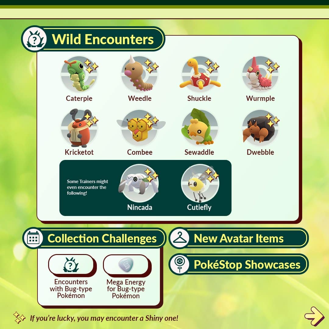 Pokémon GO Bug Out event (April 2024) | Pokémon GO Hub