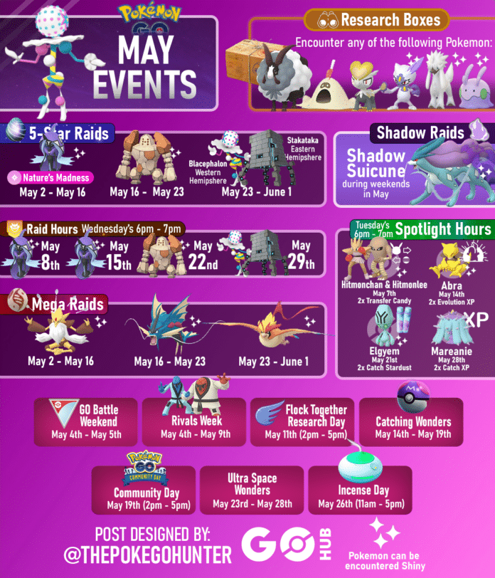 Pokémon GO May 2024 Event Guide | Pokémon GO Hub