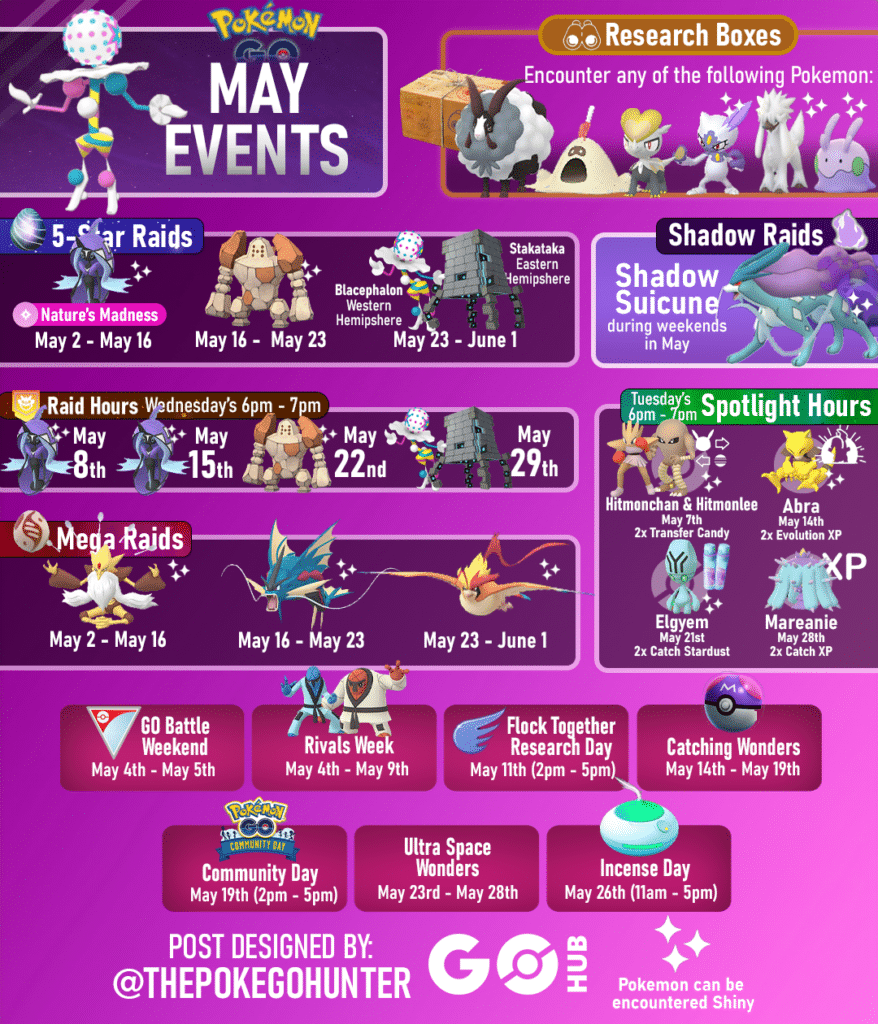Pokémon GO May 2024 Event Guide | Pokémon GO Hub