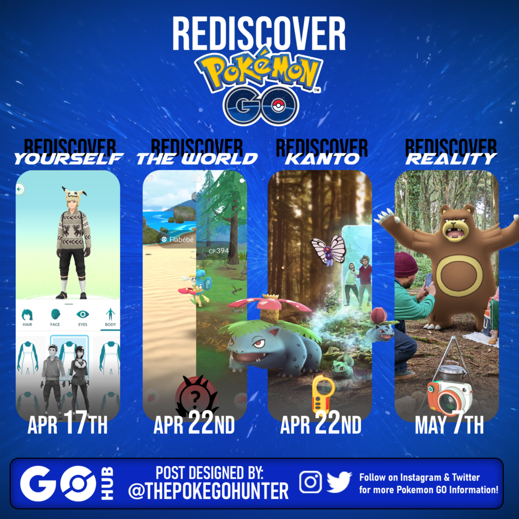 Rediscover Pokémon GO: New Visuals, New AR, New Graphics and More ...