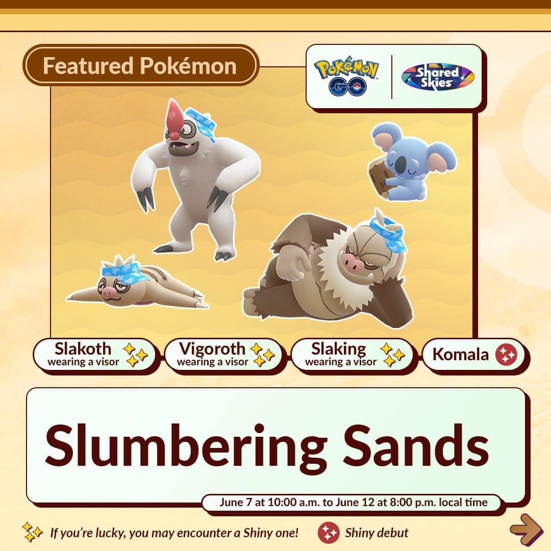 Pokémon GO Slumbering Sands Event 💤 | Pokémon GO Hub