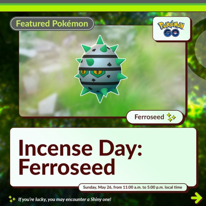 Ferroseed Incense Day PvP Guide | Pokémon GO Hub
