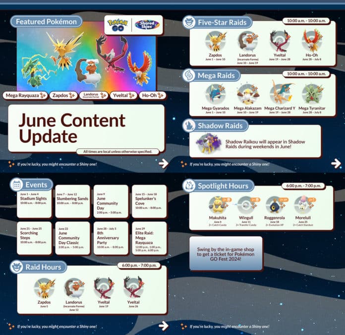 Pokémon GO June 2024 Events Guide | Pokémon GO Hub