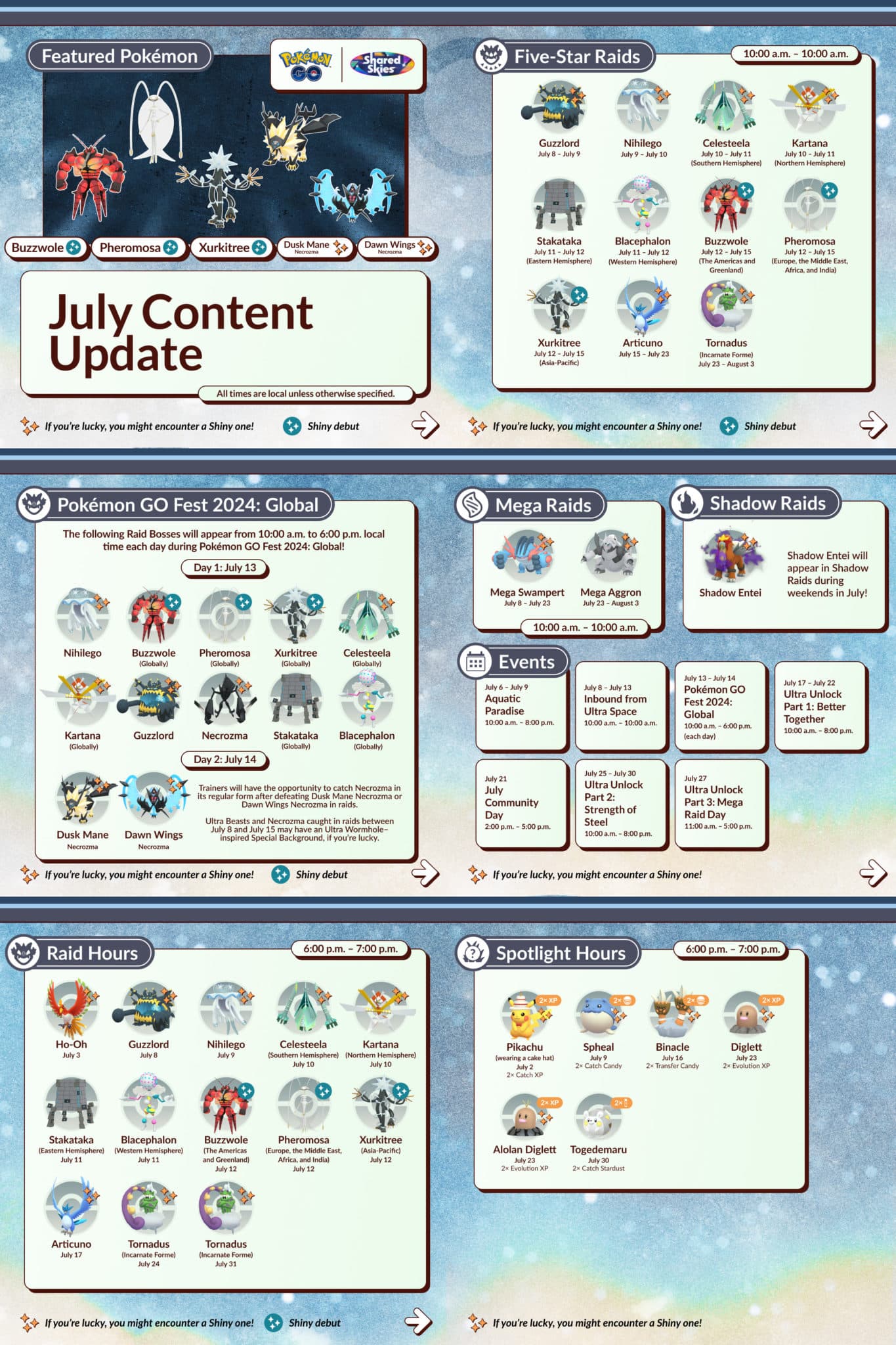 Pokémon GO July 2024 Events Guide | Pokémon GO Hub