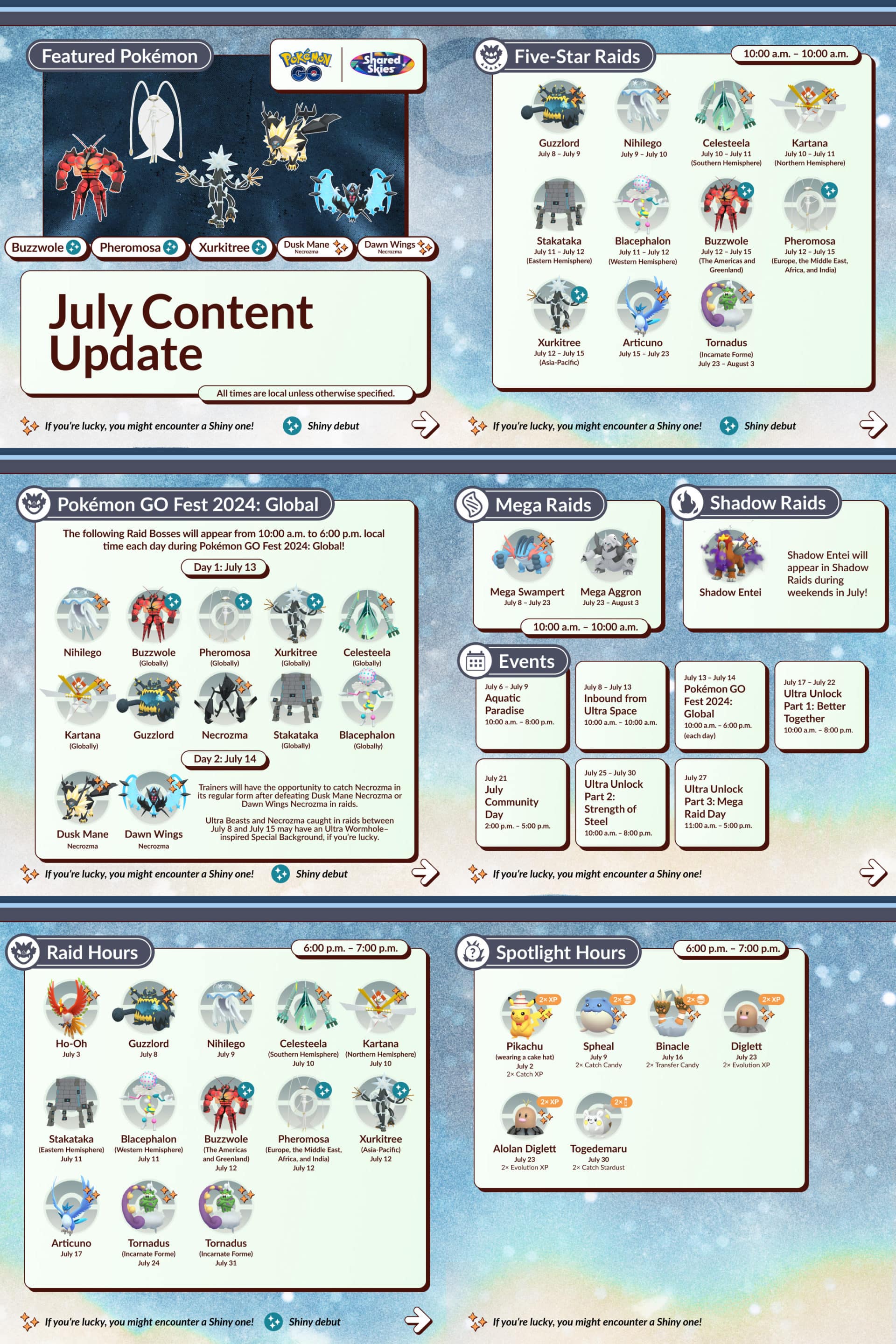 Pokémon GO July 2024 Events Guide | Pokémon GO Hub