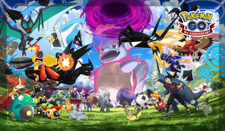 Happy 8th Anniversary of Pokémon GO! | Pokémon GO Hub