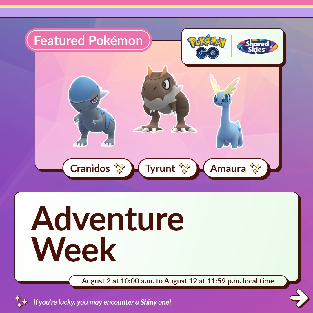 Pokémon GO Adventure Week 2024 | Pokémon GO Hub