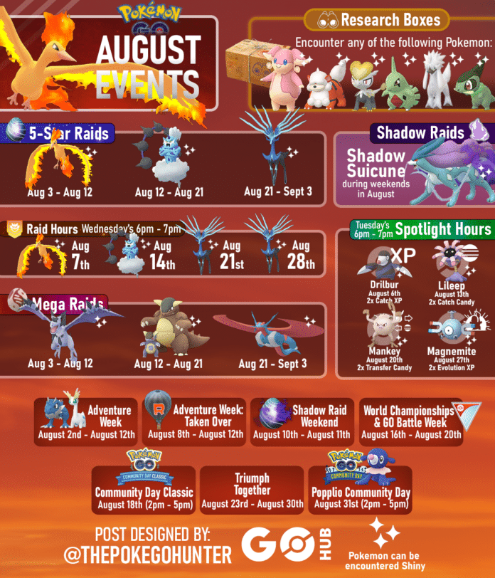 Pokémon GO August 2024 Events Guide | Pokémon GO Hub