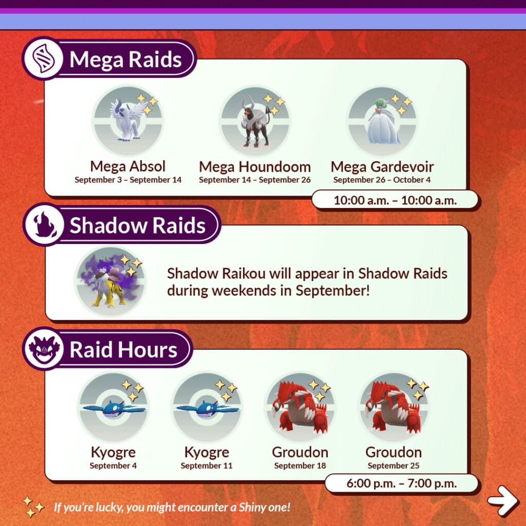 Pokémon GO September 2024 Events Guide | Pokémon GO Hub