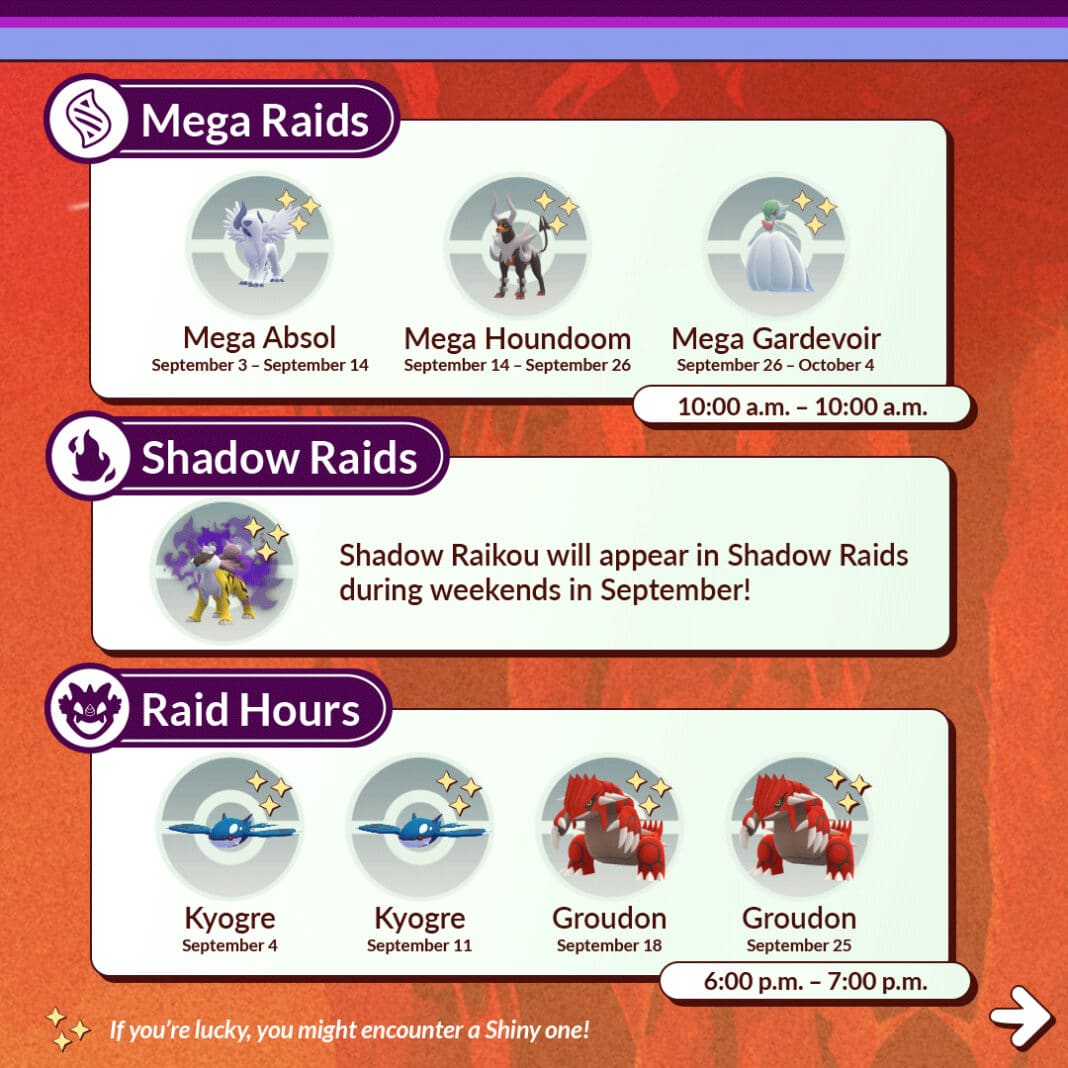 Pokémon GO September 2024 Events Guide | Pokémon GO Hub