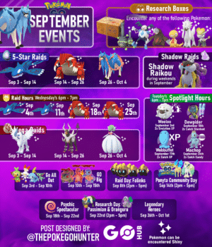 Pokémon GO September 2024 Events Guide | Pokémon GO Hub