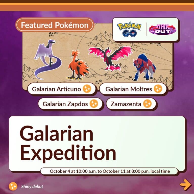 Pokémon GO Galarian Expedition Event | Pokémon GO Hub