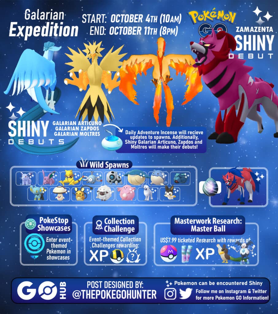 Pokémon GO Galarian Expedition Event | Pokémon GO Hub