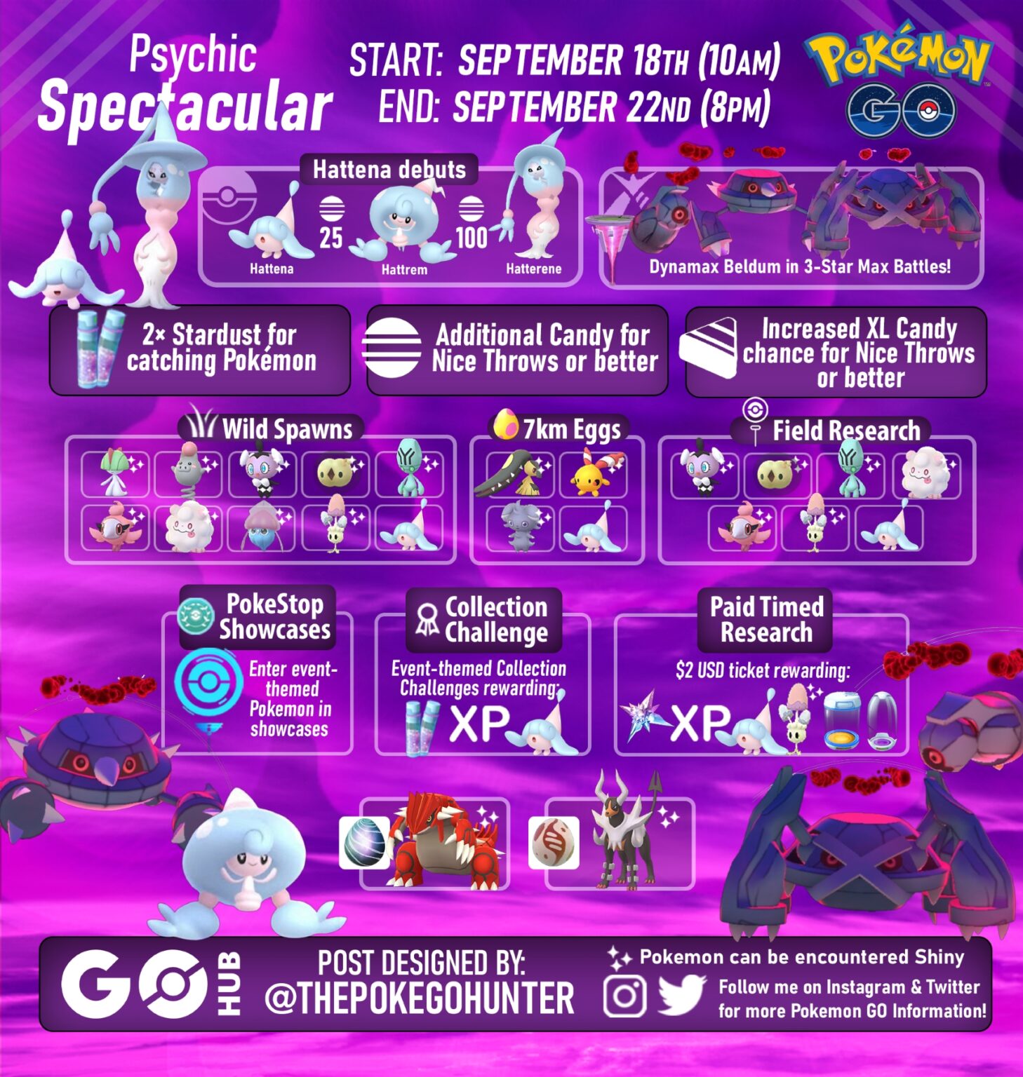 Pokémon GO Psychic Spectacular (2024) | Pokémon GO Hub