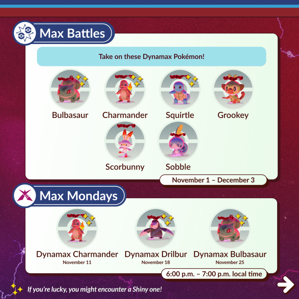 Pokémon GO November 2024 Event Guide | Pokémon GO Hub