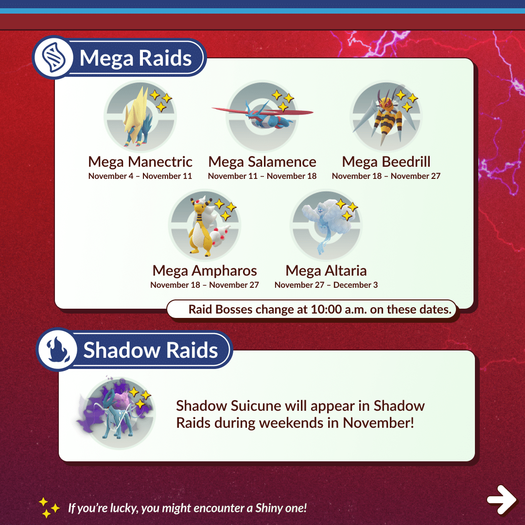 Pokémon GO November 2024 Event Guide | Pokémon GO Hub