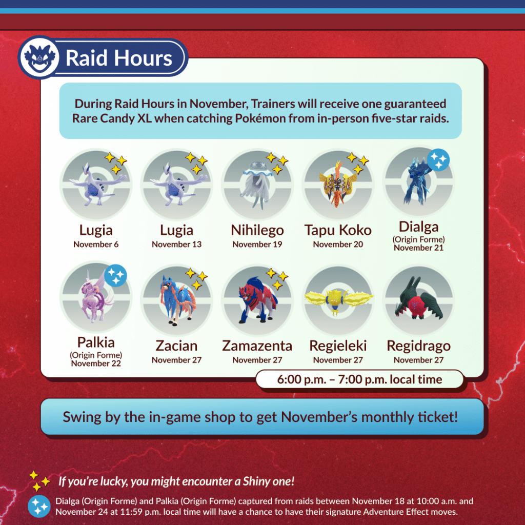 Pokémon GO November 2024 Event Guide | Pokémon GO Hub