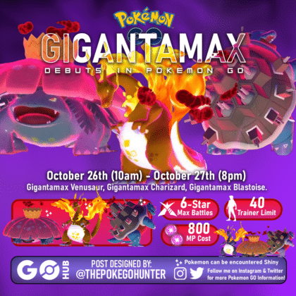 GO Bigger Event: Gigantamax is coming to Pokémon GO! | Pokémon GO Hub