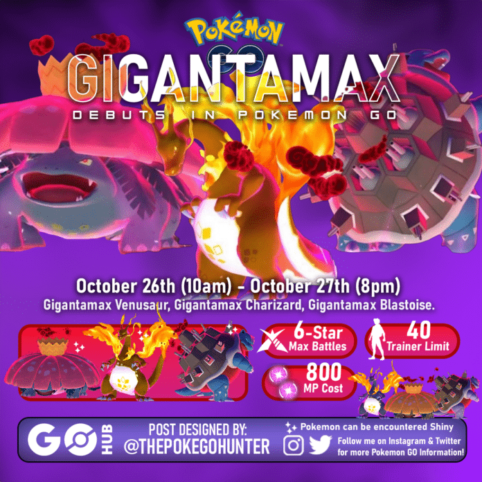 GO Bigger Event: Gigantamax is coming to Pokémon GO! | Pokémon GO Hub