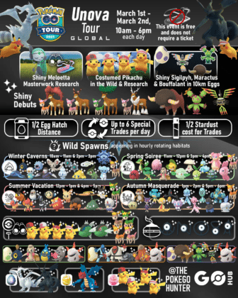 Pokémon GO Tour Unova: Global | Pokémon GO Hub